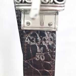 Brighton | Accessories | Brighton Black Brown Reptile Embossed ...